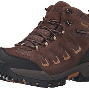 Propét Men'sRidge Walker Hiking Boot, Brown, 12 XX-Wide US