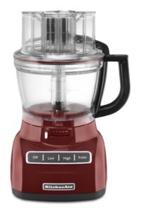 kitchenaid rkfp0930gc 9-cup food processor with exact slice system (renewed) gloss cinnamon