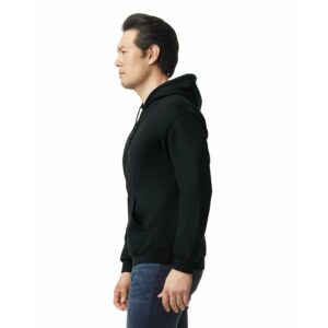 Gildan Adult Fleece Hoodie Sweatshirt, Style G18500, Multipack, Black (1-Pack), 2X-Large