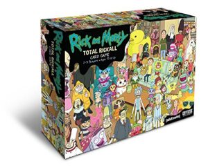 rick and morty total rickall cooperative card game