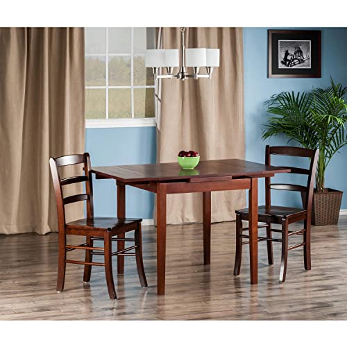 Winsome Pulman Dining, 48.03" W x 29.92" D x 29.29" H, Walnut