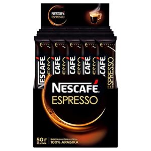 nescafé nescafe instant coffee sticks 25 sticks 1.76oz (espresso)