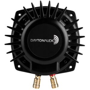 dayton audio bst-1 high power pro tactile bass shaker 50 watts rms, 4 ohms impedance - turn any surface into a speaker system - generates subwoofer lows