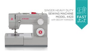 fast start - singer heavy duty 4423