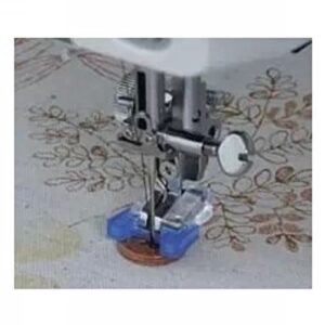 HONEYSEW Snap On Button Sew On Presser Foot for Brother Singer Janome Sewing Machine Part 5011-5