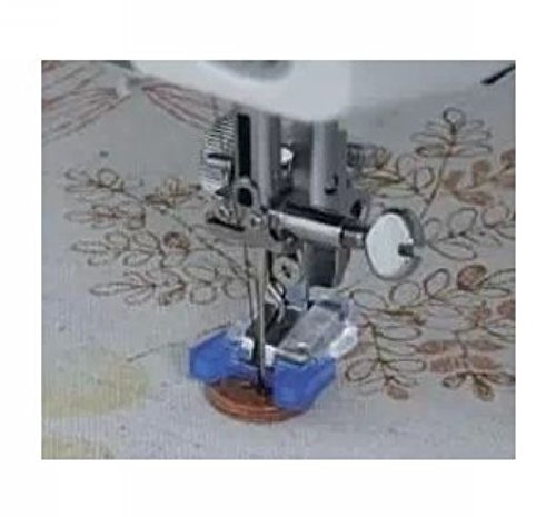 HONEYSEW Snap On Button Sew On Presser Foot for Brother Singer Janome Sewing Machine Part 5011-5