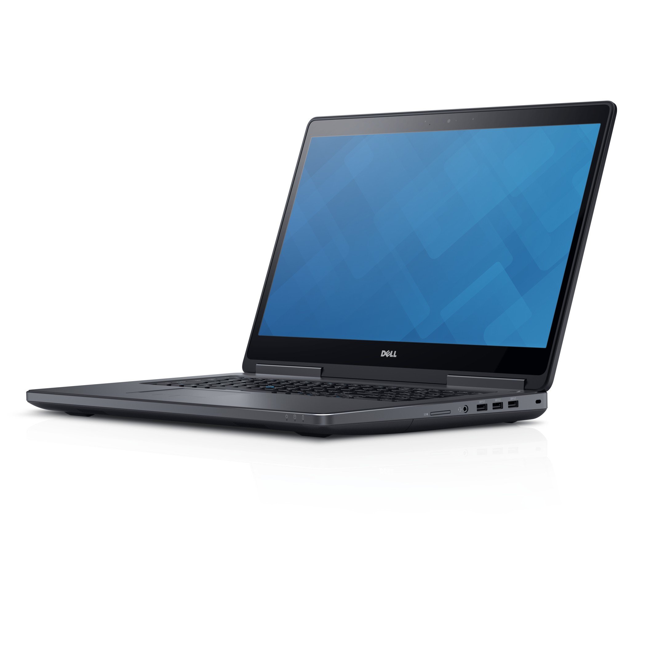 Dell H865W Precision 7710 Mobile Laptop, 17.3" FHD, Intel Core i7-6820HQ, 8GB DDR4, 256GB Solid State Drive, Windows 10 Pro