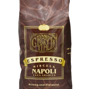 Grande Italia Espresso; Small Batch Artisan Roasted Miscela Napoli, 2 Lbs. bag