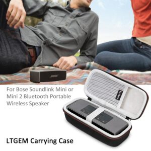 LTGEM Hard Case for Bose SoundLink Mini II Limited Edition or Bose SoundLink Mini Bluetooth Portable Wireless Speaker