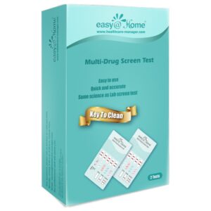 2 pack easy@home 12 panel instant drug test kits including bup, sensitive opi 300 - testing marijuana (thc), bup,coc,mop/opi300, amp,bar,bzo,mdma,met/mamp, mtd, oxy,pcp #edoap-6125b exp 2024-10-18