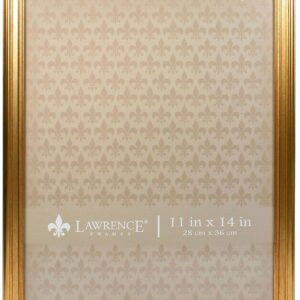 Lawrence Frames 536211 11x14 Sutter Burnished Gold Picture Frame