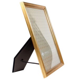 Lawrence Frames 536211 11x14 Sutter Burnished Gold Picture Frame