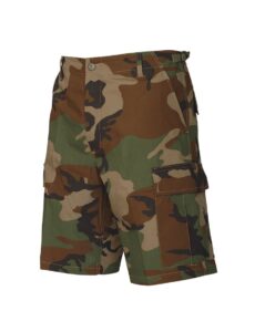 tru-spec men's bdu short, woodland, medium regular