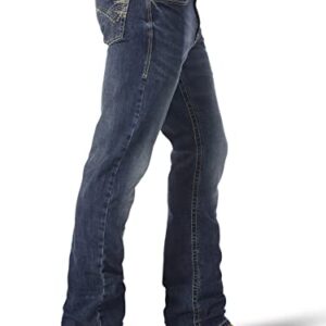 Wrangler mens 20x No. 42 Vintage Boot Cut Jeans, Midland, 34W x 30L US