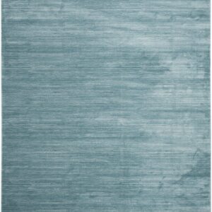 SAFAVIEH Vision Collection Area Rug - 6' x 9', Aqua, Modern Ombre Tonal Chic Design, Non-Shedding & Easy Care, Ideal for High Traffic Areas in Living Room, Bedroom (VSN606B)