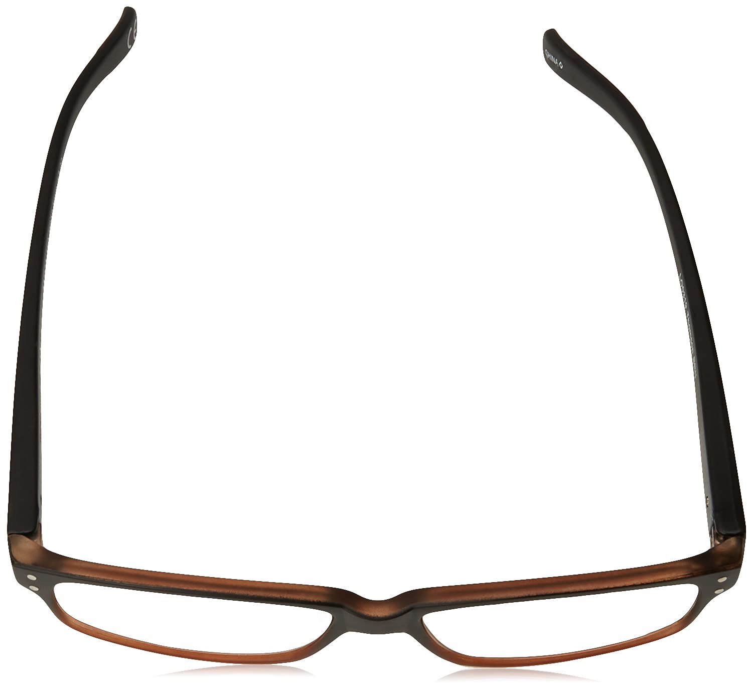 Foster Grant mens Thomson Glasses Reading Glasses, Brown/Transparent, 59 mm US