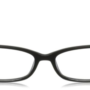 Foster Grant Kyra Reading Glasses, Black/Transparent, 59 mm