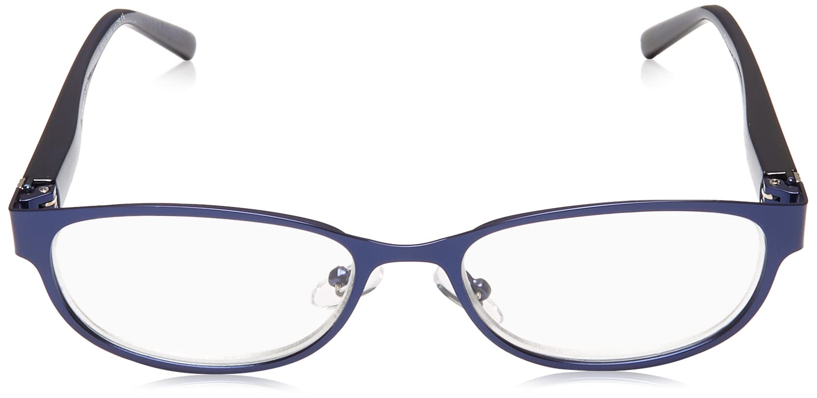 Foster Grant Isa Reading Glasses, Navy Blue/Transparent, 59 mm