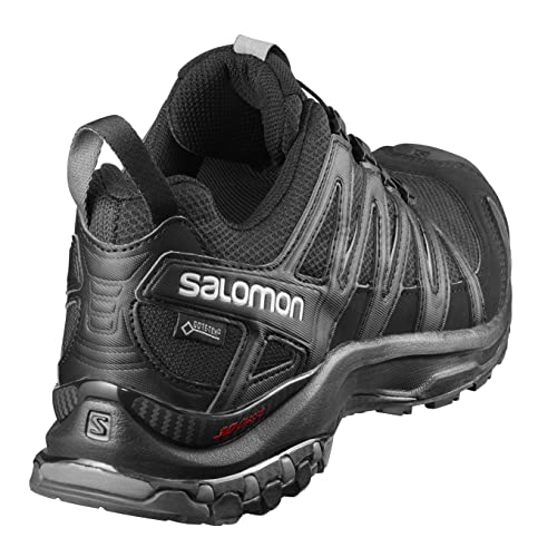 Salomon Men's XA PRO 3D GORE-TEX Trail Running Shoes for Men, Black / Black / Magnet, 11.5