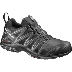 Salomon Men's XA PRO 3D GORE-TEX Trail Running Shoes for Men, Black / Black / Magnet, 11.5