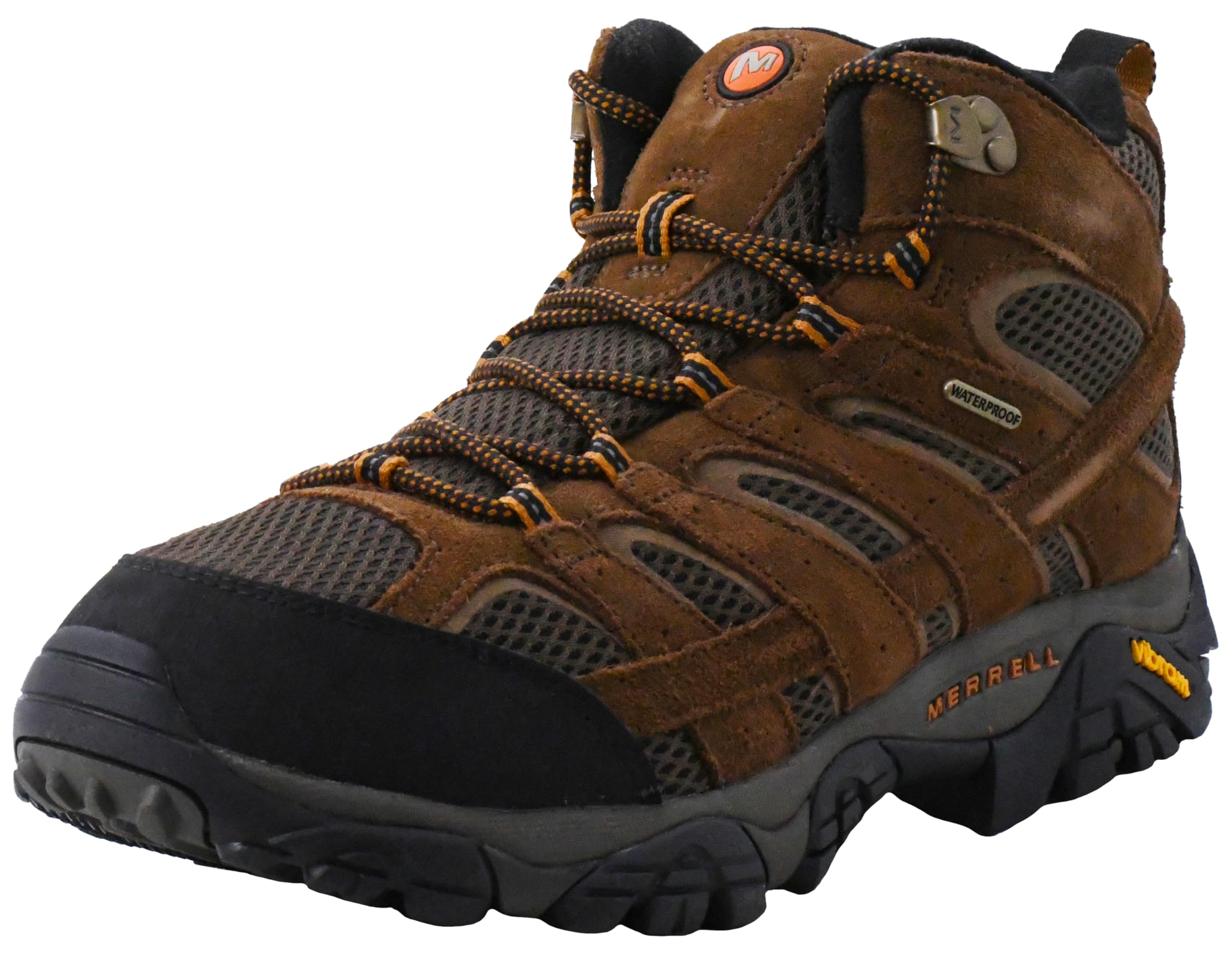 Merrell Men's Moab 2 MID Waterproof Hiking Boot, Earth, 9