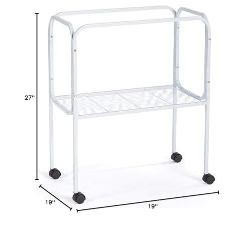 Prevue Pet Products 447 Bird Cage Stand for 26" x 14" Base Flight Cages, White