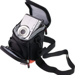 Navitech Black Digital Camera/Compact DSLR Case Bag Compatible with The Olympus E-PL7 / E-PL6 / Pen-F/Traveller SH-2 / Stylus 1s