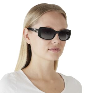 Coach HC8168 Sunglasses, Black/Grey Gradient, 56 mm