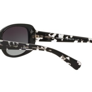 Coach HC8168 Sunglasses, Black/Grey Gradient, 56 mm