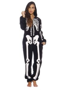 just love 6259-s adult onesie skeleton costume