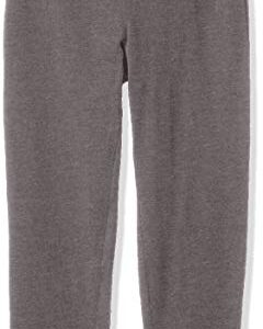 Hanes Women's Stretch Jersey Capri, Charcoal Heather, Large