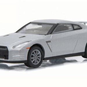 Nissan 2011 GT-R R35 Silver 1/64 by Greenlight 96160 E