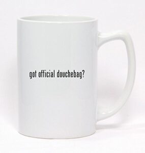 los drinkware hermanos got official douchebag? - statesman ceramic coffee mug 14oz