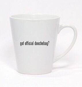 los drinkware hermanos got official douchebag? - ceramic latte mug 12oz