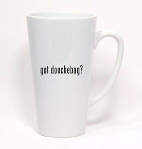 los drinkware hermanos got douchebag? - ceramic latte mug 17oz