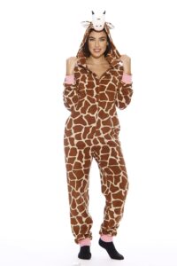 just love l6401-xxl-giraffe #followme adult onesie pajamas