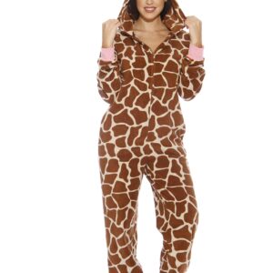 Just Love L6401-XXL-Giraffe #FollowMe Adult Onesie Pajamas