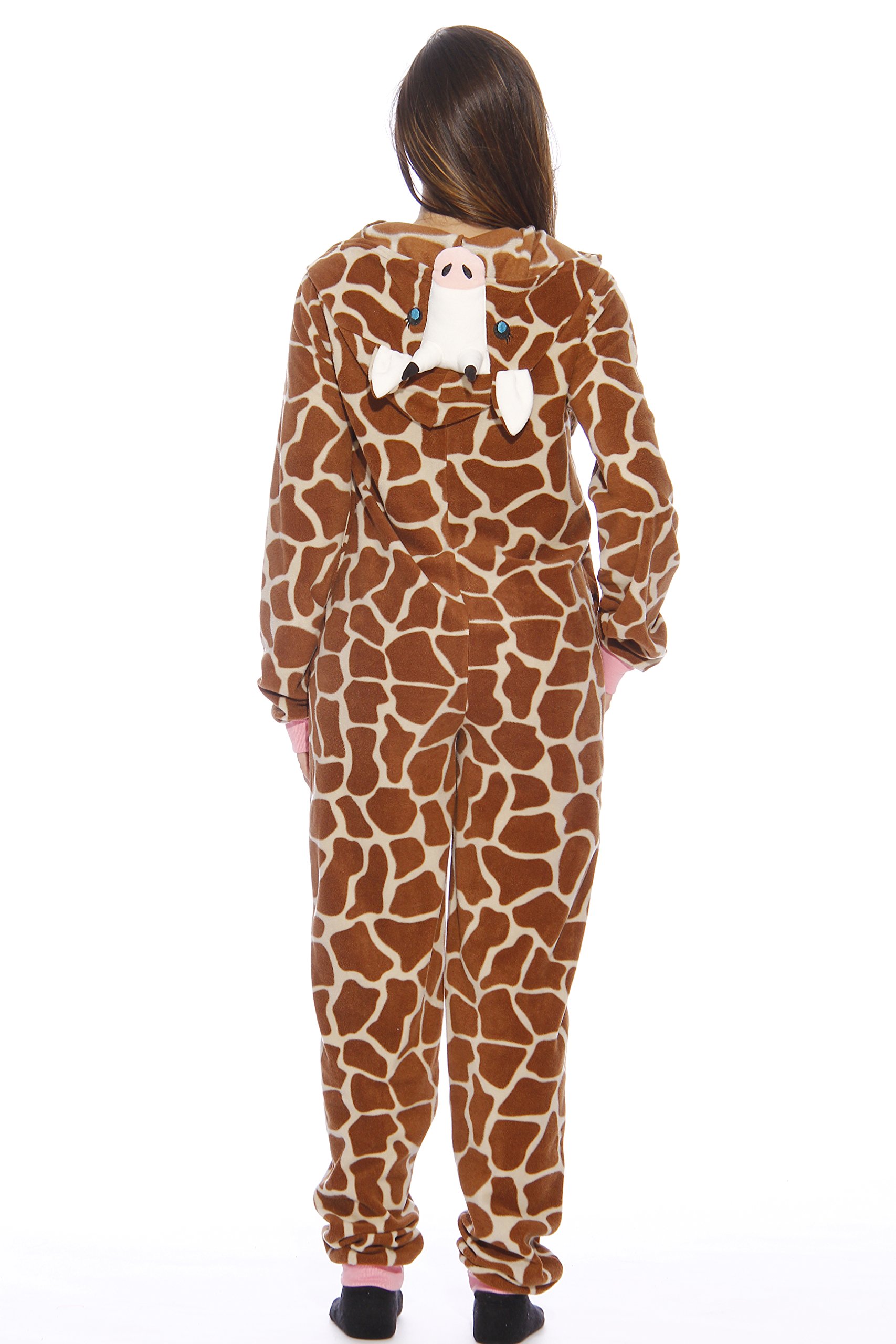 Just Love L6401-XXL-Giraffe #FollowMe Adult Onesie Pajamas