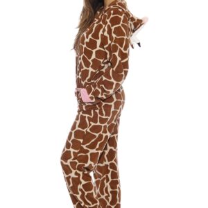 Just Love L6401-XXL-Giraffe #FollowMe Adult Onesie Pajamas