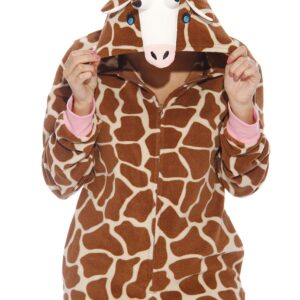 Just Love L6401-XXL-Giraffe #FollowMe Adult Onesie Pajamas