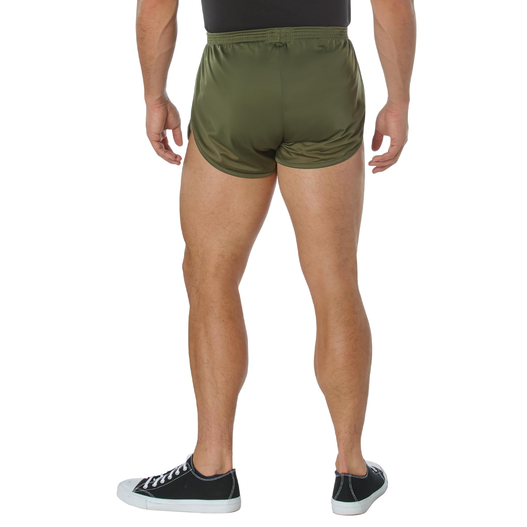 Rothco Ranger PT Shorts - Perfect for The Gym, Running, and More - Olive Drab - L