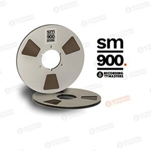 NEW RTM PYRAL BASF SM900 1/4" 2500' 762m 10.5" Metal Reel NAB Hinged Box RMG/EMTEC Studio Mastering Tape R34620