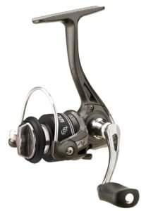 13 fishing - wicked longstem - ice fishing spinning reel - nwl-cp grey