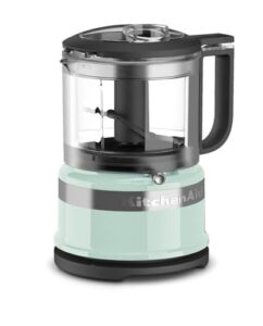 kitchenaid kfc3516ic 3.5 cup food chopper, ice blue