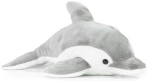 viahart dorian the dolphin - 11 inch dolphin stuffed animal plush - by tigerhart toys