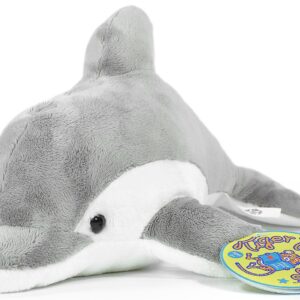 VIAHART Dorian The Dolphin - 11 Inch Dolphin Stuffed Animal Plush - by TigerHart Toys