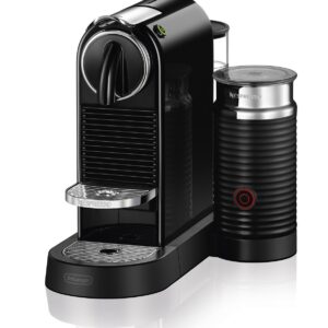 Nespresso CitiZ Coffee and Espresso Machine by De'Longhi with Milk Frother, Black, 9.3 x 14.6 x 10.9 inches