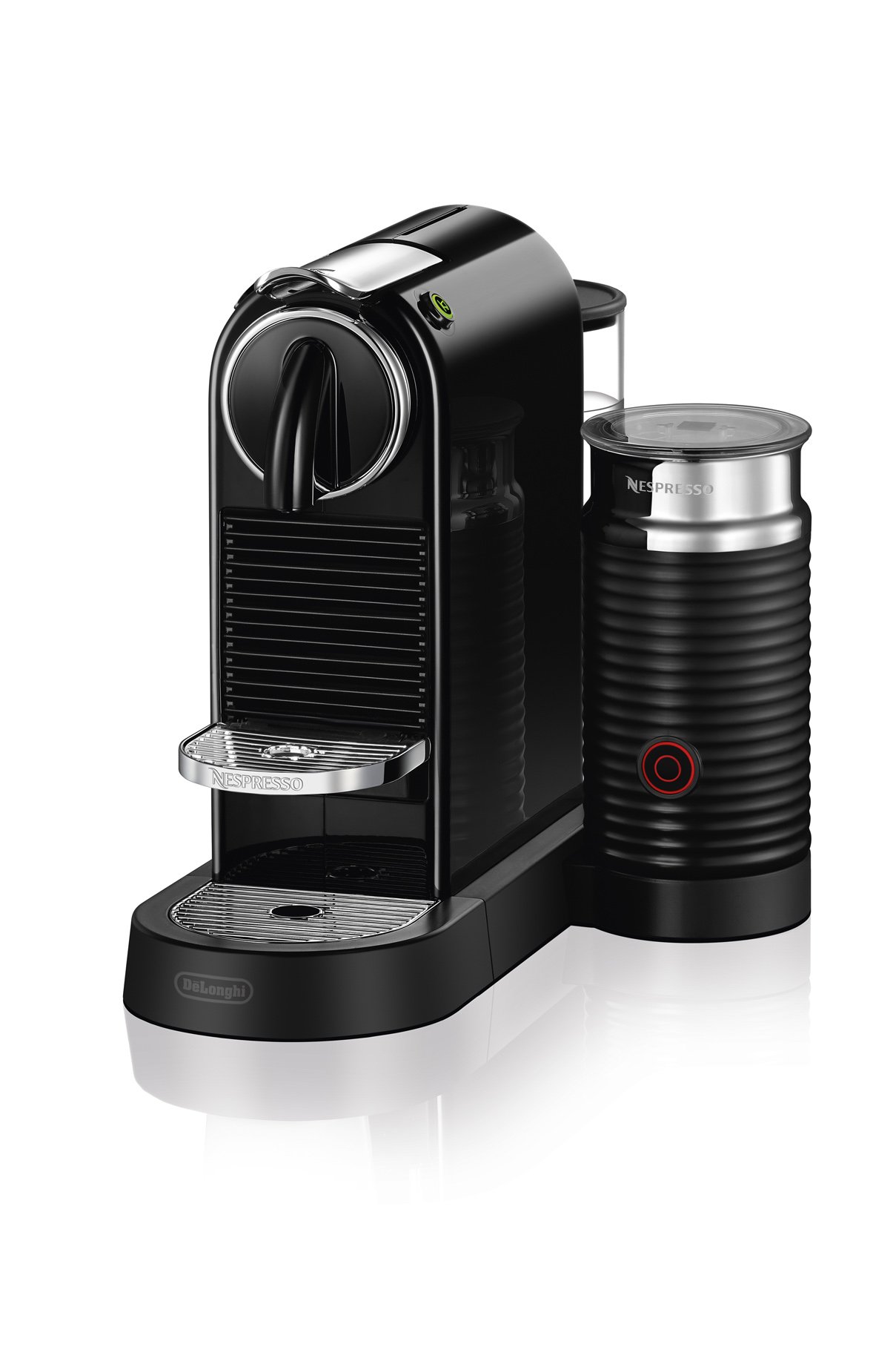 Nespresso CitiZ Coffee and Espresso Machine by De'Longhi with Milk Frother, Black, 9.3 x 14.6 x 10.9 inches