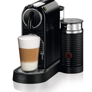 Nespresso CitiZ Coffee and Espresso Machine by De'Longhi with Milk Frother, Black, 9.3 x 14.6 x 10.9 inches