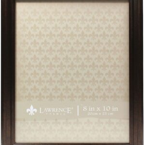 Lawrence Frames 535580 Bronze 8x10 Classic Detailed Oil Rubbed Picture Frame